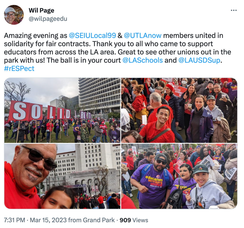 45,000+ Rally — United for LA Schools Sends Message to Carvalho - UTLA