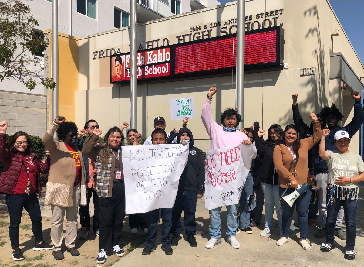 Educators at Frida Kahlo High School Take a Stand - UTLA