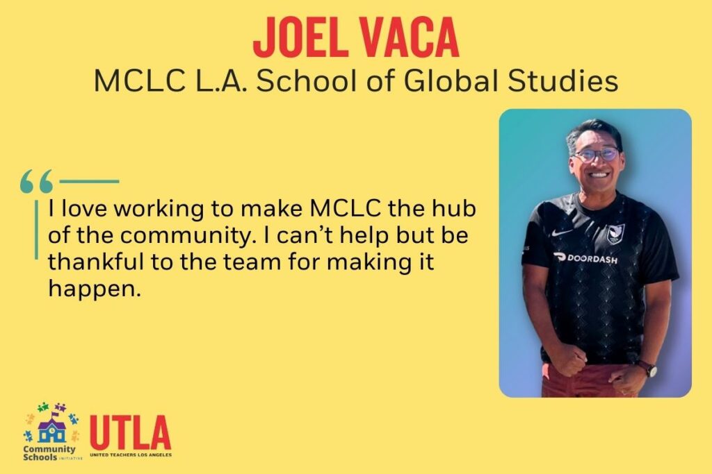 Community School Coordinator Appreciation Week: September 17-23, 2023 - UTLA