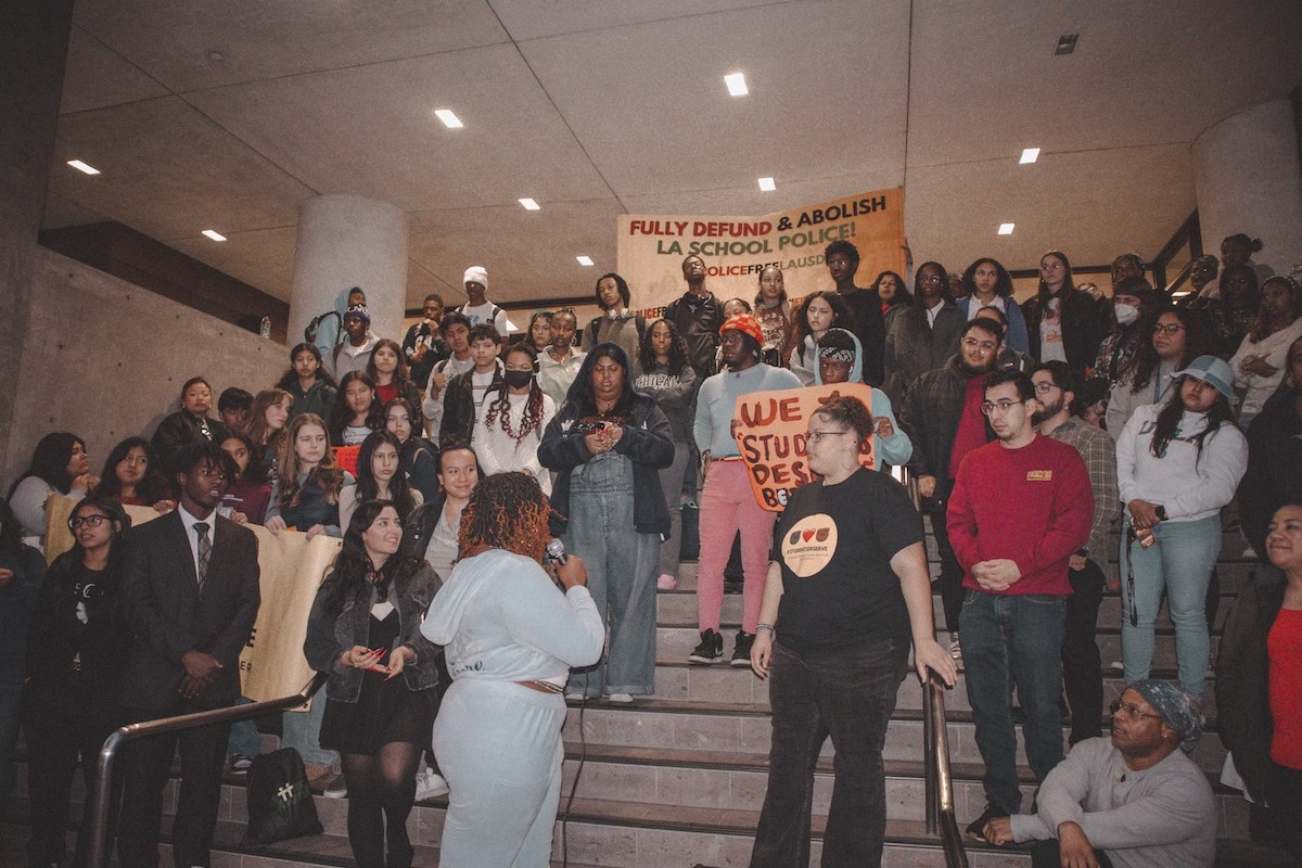 Students, Educators, and Families Rally for Community-Based Safety ...